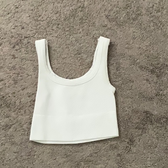 Full Tilt | Tops | Full Tilt White Cropped Tank | Poshmark